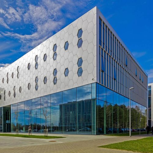 Panel cladding - ALUCOBOND® SPARKLING - ALUCOBOND - aluminum ...