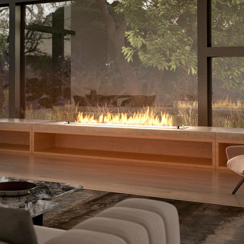 Central fireplace insert - BLACK 2000 - INFIRE Karol Lipka - bioethanol ...