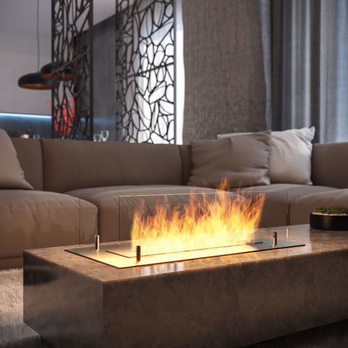 Bioethanol fireplace - INSERT SIMPLE 600 INOX - INFIRE Karol Lipka ...