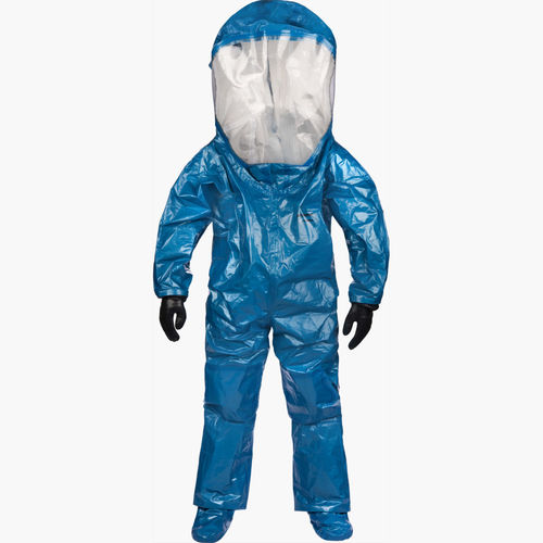 Work coveralls - ICP650W - Lakeland - PVC / fabric / for the chemical ...