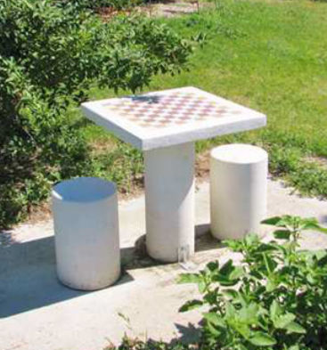 Outdoor chess table - Activia Mobilier Urbain - contemporary / for ...