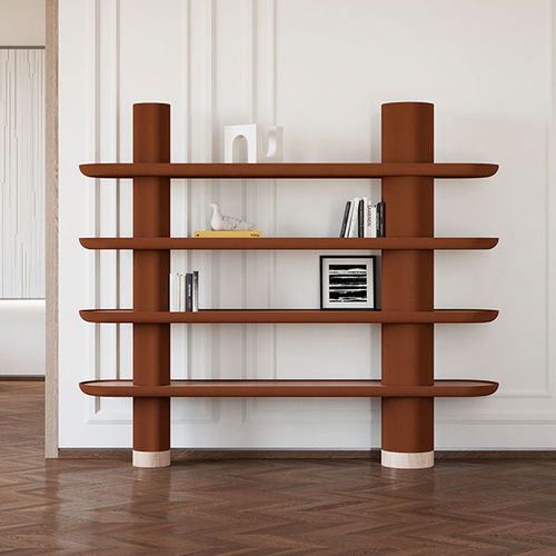 High shelf - GRANDE! - ITALIANELEMENTS - contemporary / wooden / leather
