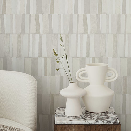 Contemporary wallpaper - RITTER TILES - SIRPI - vinyl / geometric ...