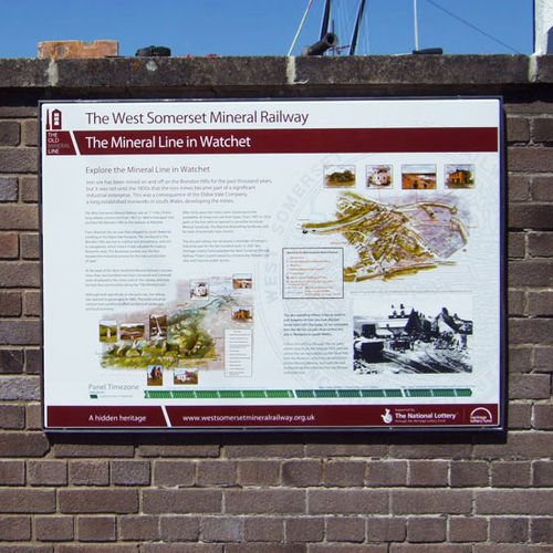 Public space information panel - INTERPRETATION - ajwells
