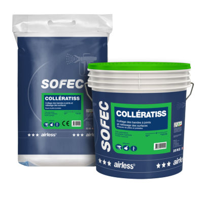 Smoothing coating - COLLÉRATISS - Sofec - finishing / jointing / indoor