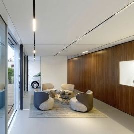 LED track light - TLS-M40GW - COLORS LIGHTING - linear / metal / commercial