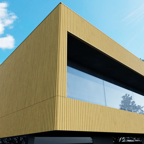 Strip cladding - WEO® 60 - FIBERDECK - wood-plastic composite / open ...