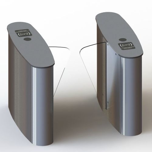 Glass speed gate - WR-220 - Winser Technical - stainless steel