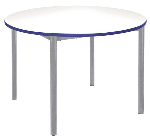Contemporary classroom table - RT45 - metalliform - HPL / MDF / metal base