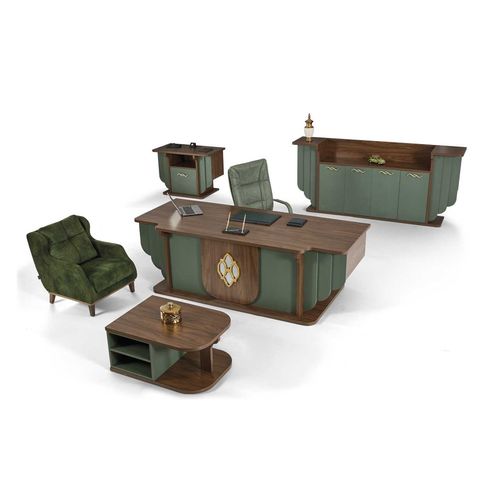 Executive desk - ANGEL - OFISTIM - traditional / wooden / with storage ...