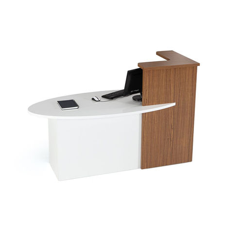 Melamine reception desk - BRAND - OFISTIM
