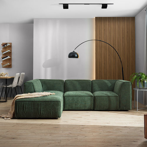 Modular sofa - Roger - FPM TUTTOMOBILI - corner / contemporary / fabric