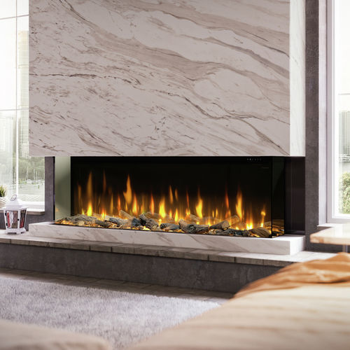 Electric fireplace - IGNITE BOLD 74 - Dimplex - corner / Single-sided ...