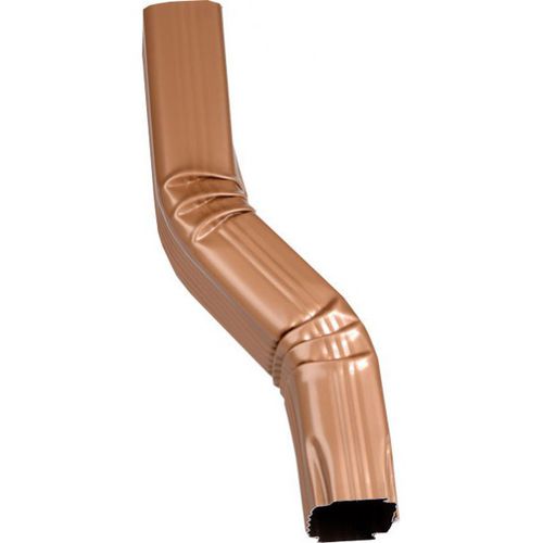 Pre-coated aluminum roof gutter - CDC300-MIEL - Brico-Toiture - square