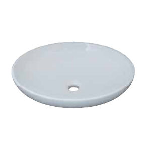 Countertop washbasin - OVALE - LINE ART - ceramic / without hole ...