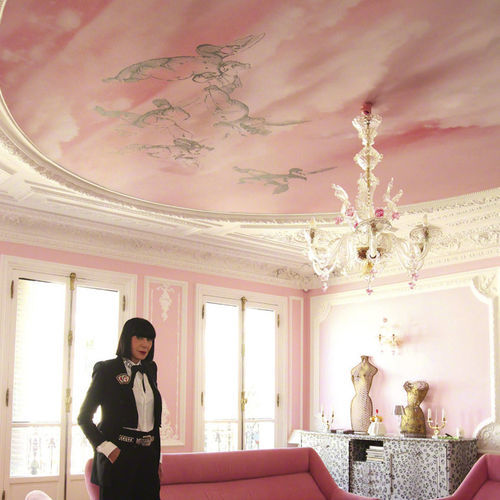 Ceiling stretched membrane - BARRISOL - wall / printed / custom-made