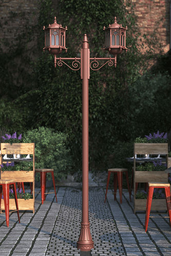 Garden lamp post - ERIDANI - Light34 Lighting - traditional / aluminum ...