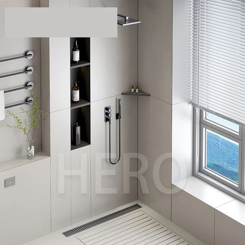 Wall-mounted shelf - SHELF - Foshan Hero Metal Co.,Ltd. - contemporary / stainless steel ...