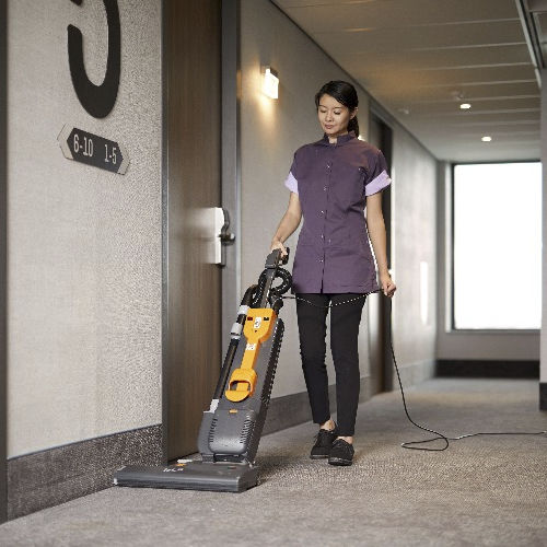 Commercial vacuum cleaner - jet 38/50 - TASKI - upright / dry / corded