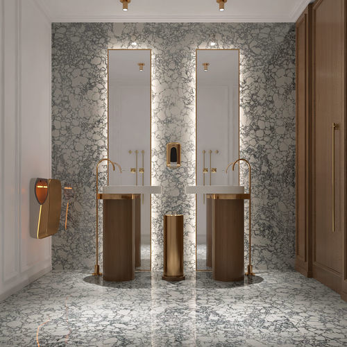 Composite countertop - Arabescatto - Fujian Ultracera New Materials CO ...