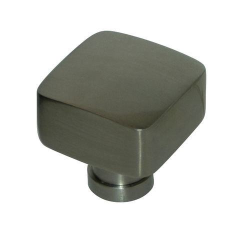 Contemporary door knob - CARRE - cadap - brass