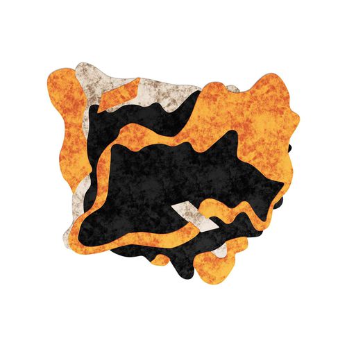 Original design rug - PIANO - Hommés Studio - patterned / Tencel ...