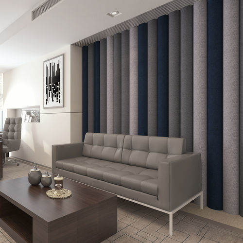 Acoustic wall panel - DOME - The Acoustics Company SAS - foam / fabric ...