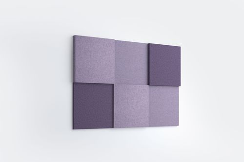 Acoustic wall panel - Montage - The Acoustics Company SAS - foam ...