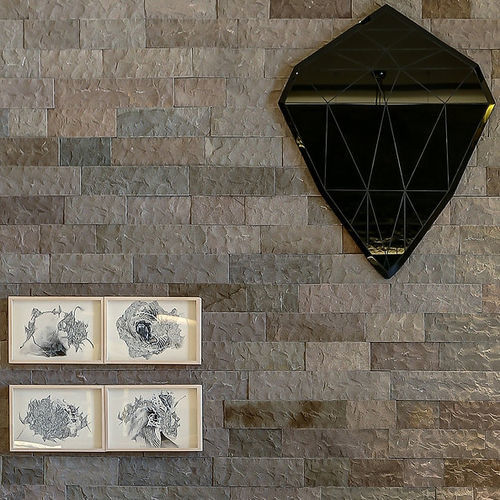 Basalt wall cladding panel - VULCANO SPLIT FACE - BRAZILIAN STONES ...