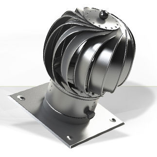 Roof extractor - COWLS - airRoxy Sp. z o.o.