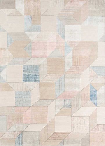 Contemporary rug - AAKAR - Jaipur Rugs - geometric / abstract motif / wool