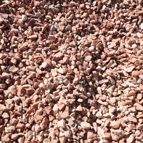 Marble gravel - RED - Canteras el cerro s. l. - for exterior fittings ...