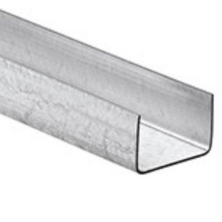 Galvanized profile - RAILS - Taouab - metal / steel / U-shaped