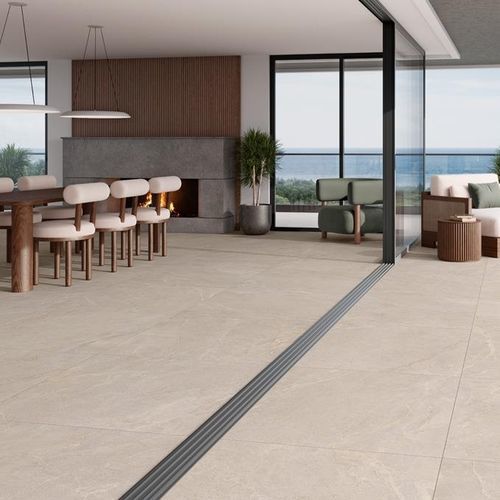 Porcelain stoneware tile - LITHOS - KTL Ceramica - matte / pearly ...