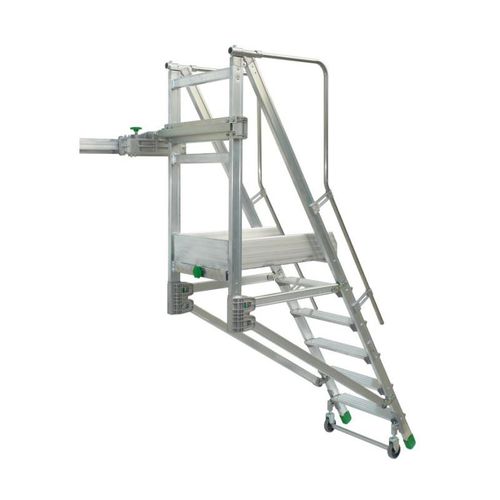 Access work platform ladder - BINARY - Facal - for roof hatches ...