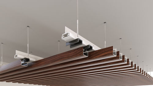 Aluminum profile suspended ceiling - BATTENS LIGHT - ForMe - strip ...