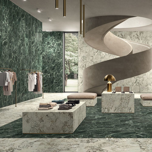 Porcelain stoneware tile - FOREST - CERAMICHE CAESAR - polished / high-gloss / indoor
