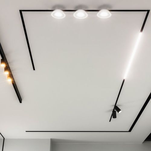 LED track light - SHIFTLINE - DELTA LIGHT - round / metal / commercial