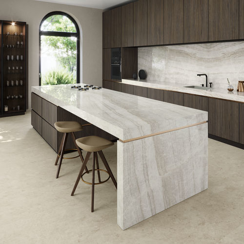 Engineered stone countertop - COVERLAM TOP TAJ MAHAL - GRESPANIA ...