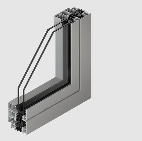 Sliding window - SOLEAL NEXT 65 VISIBLE - TECHNAL - fixed / tilt-and ...