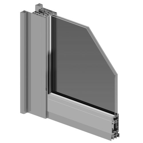 Pocket window - GALENE - TECHNAL - aluminum / double-glazed / double leaf