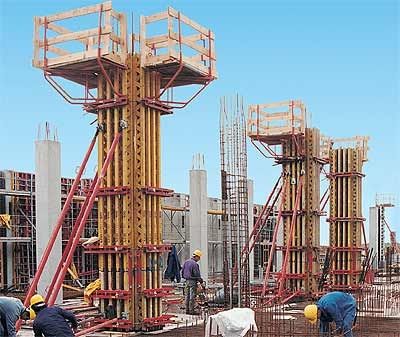 Beam formwork - VARIO GT 24 - PERI S.A.S. - modular / metal / column