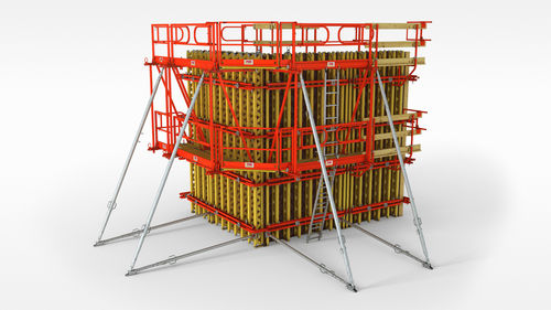 Frame formwork - VARIO GT 24 - PERI S.A.S. - modular / metal / wall