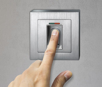 Wall-mounted fingerprint scanner - Signal 601 - Novoferm - outdoor