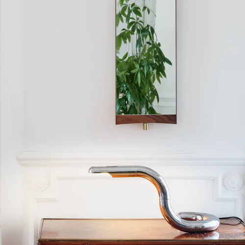 Table lamp - ASPIDE - GUBI - steel / contemporary / corded