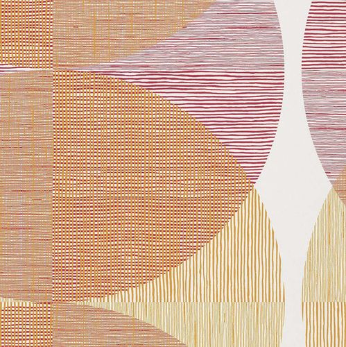 Interior wall-covering - BOCCE - Design Tex - polyester / printed ...