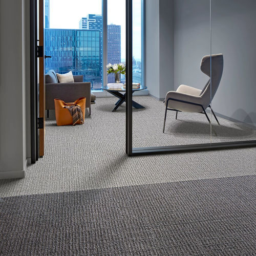 Tufted carpet - E613 - Interface - loop pile / structured / polyamide
