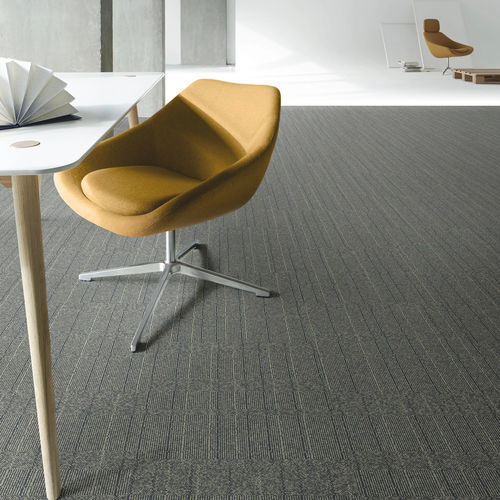 Carpet tile - OLD STREET - Interface - tufted / loop pile / structured