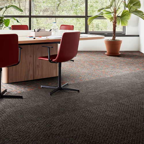 Carpet tile - WHELER STREET - Interface - tufted / loop pile / structured