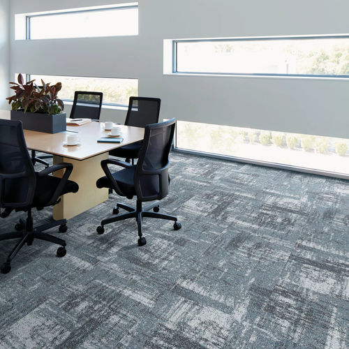 Carpet tile - WORKS EFFECT - Interface - tufted / loop pile / structured